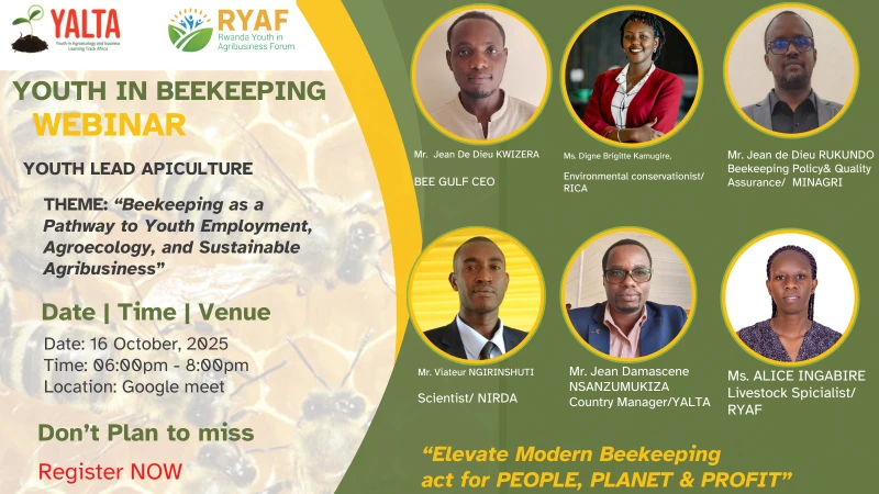 YOUTH IN BEEKEEPING WEBINAR